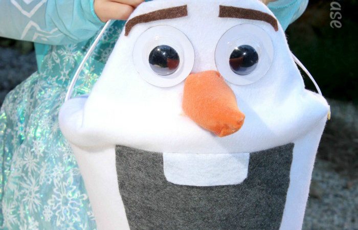 Disney Frozen Olaf Halloween Treat Bucket