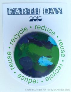 Earth Day Crayons - Free Printable