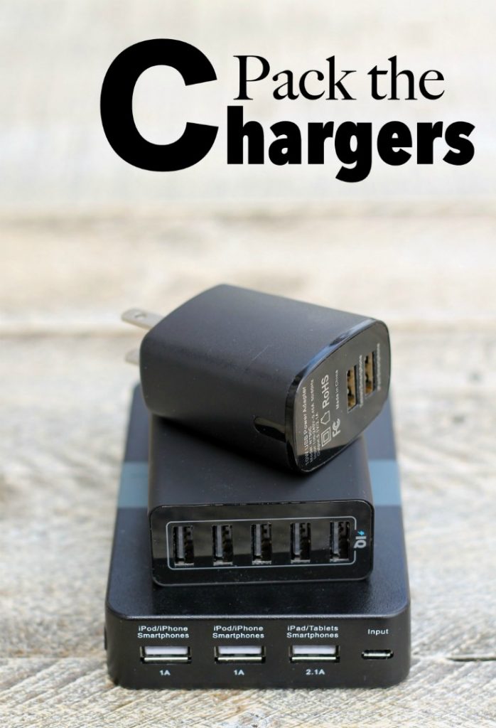 A to Z Packing Tips : Chargers are a Must!