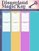NEW 2022 Disneyland Magic Key Annual Pass [+ Blackout Date Comparison ...
