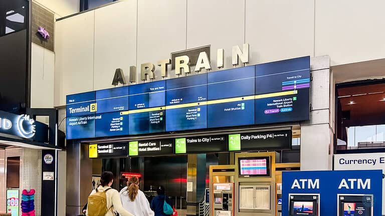 Step-by-Step Photo Guide Newark Airport EWR to New York City (Manhattan)
